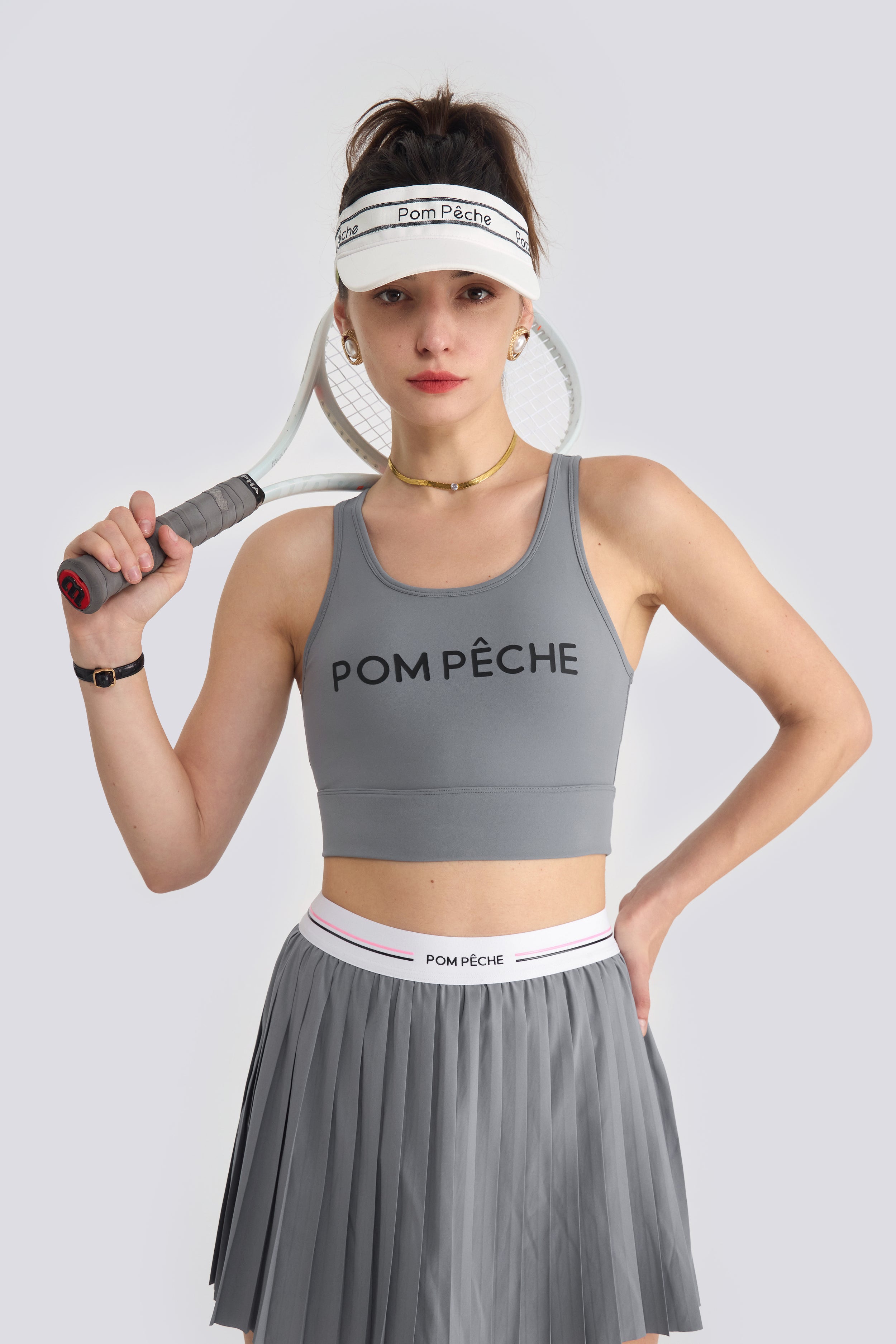 Crop Tops with banner – Pom Pêche